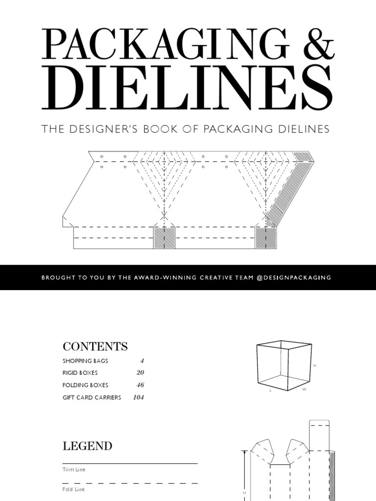 Packaging Dielines Free Book Design Packaging Thedieline | PDF