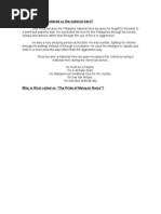 Why Jose Rizal is the National Hero | PDF | Philippines