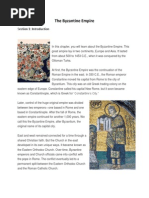 Byzantine Empire Notes | PDF | Constantinople | Byzantine Empire