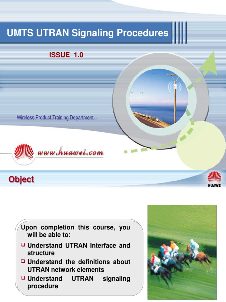 07-WCDMA UTRAN Signaling Procedure | PDF | Asynchronous Transfer Mode | Software Defined Radio