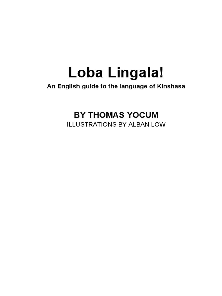 Loba Lingala! | Grammatical Conjugation | Grammatical Tense