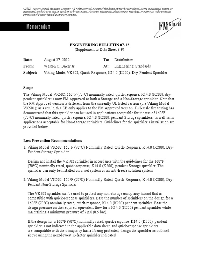 FM Data Sheet - 8-9 Plastic Commodities | PDF