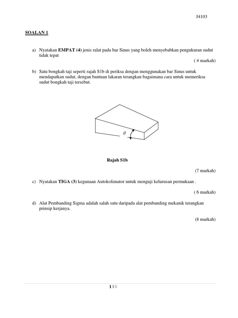 A) Nyatakan EMPAT (4) Jenis Ralat Pada | PDF
