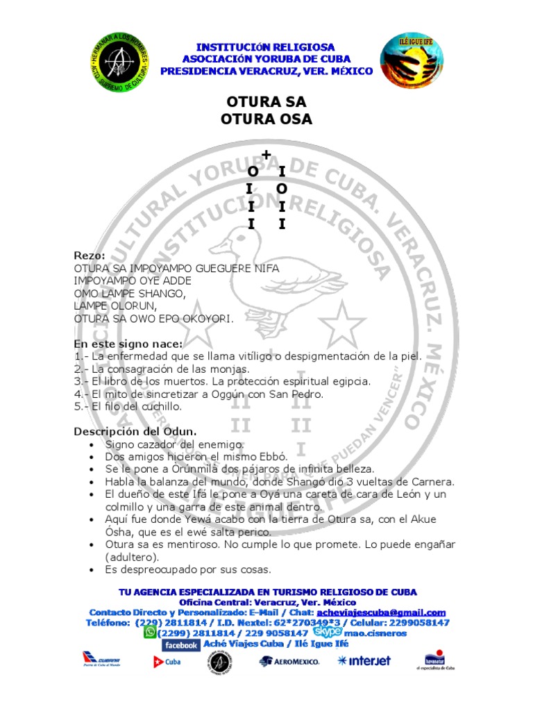 Otura Sa | PDF | Gatos | Santeria