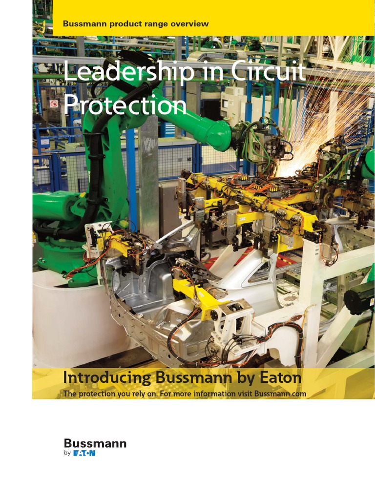 Bussmann Product Range | PDF | Fuse (Electrical) | Electrical Components