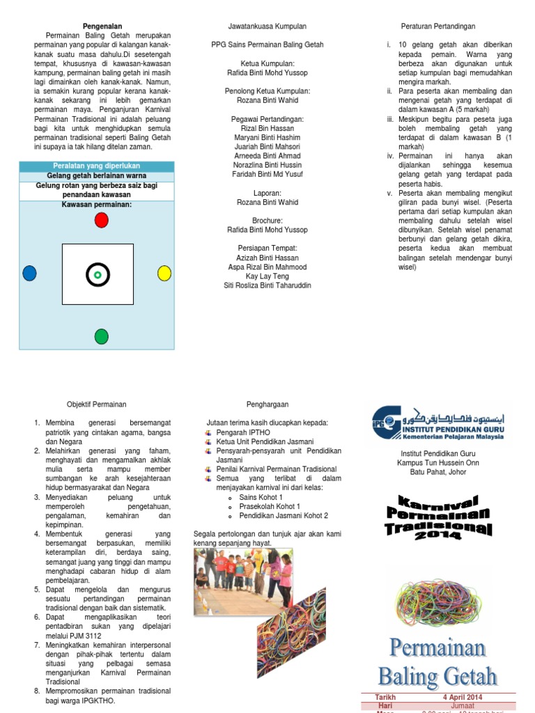 Brochure Baling Getah | PDF