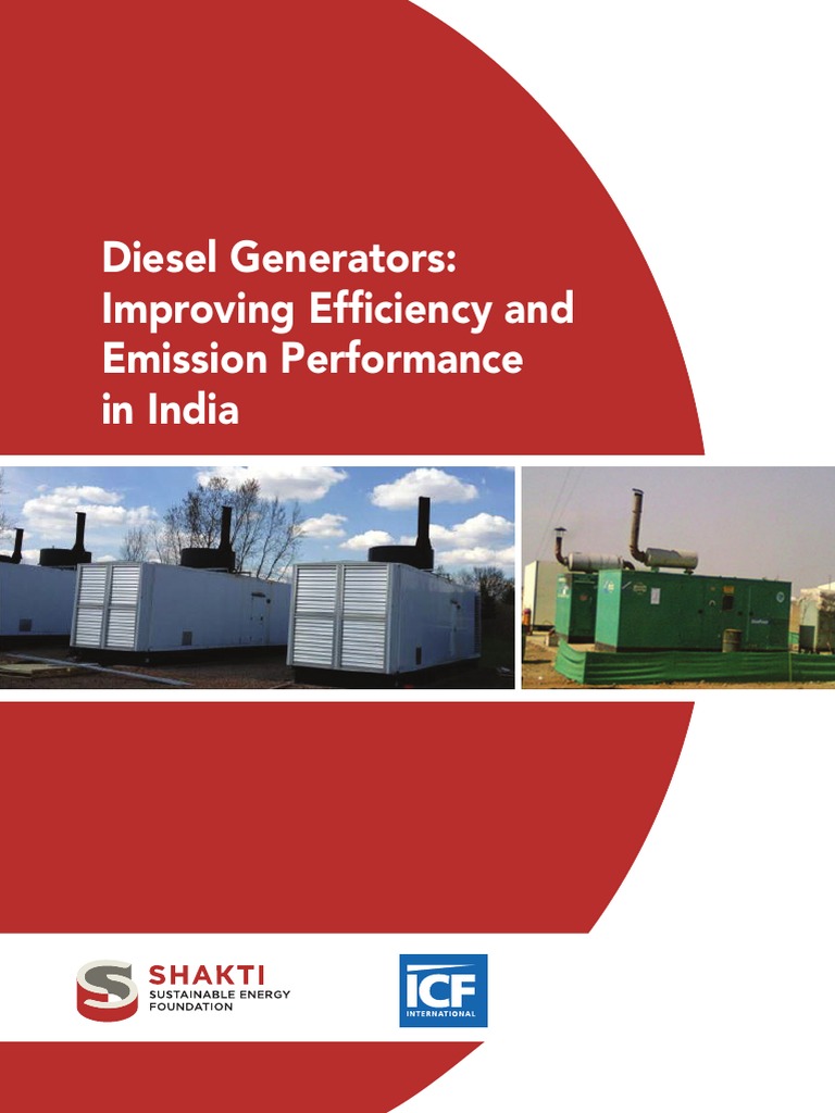 Shakti Diesel Generators FINAL1 | PDF | Emission Standard | Diesel Engine