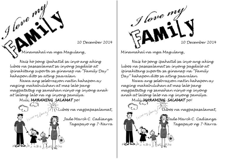 Liham Pasasalamat | PDF