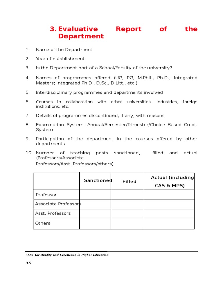 NAAC Evaluative Report of the Department (1) | Doctor Of Philosophy ...