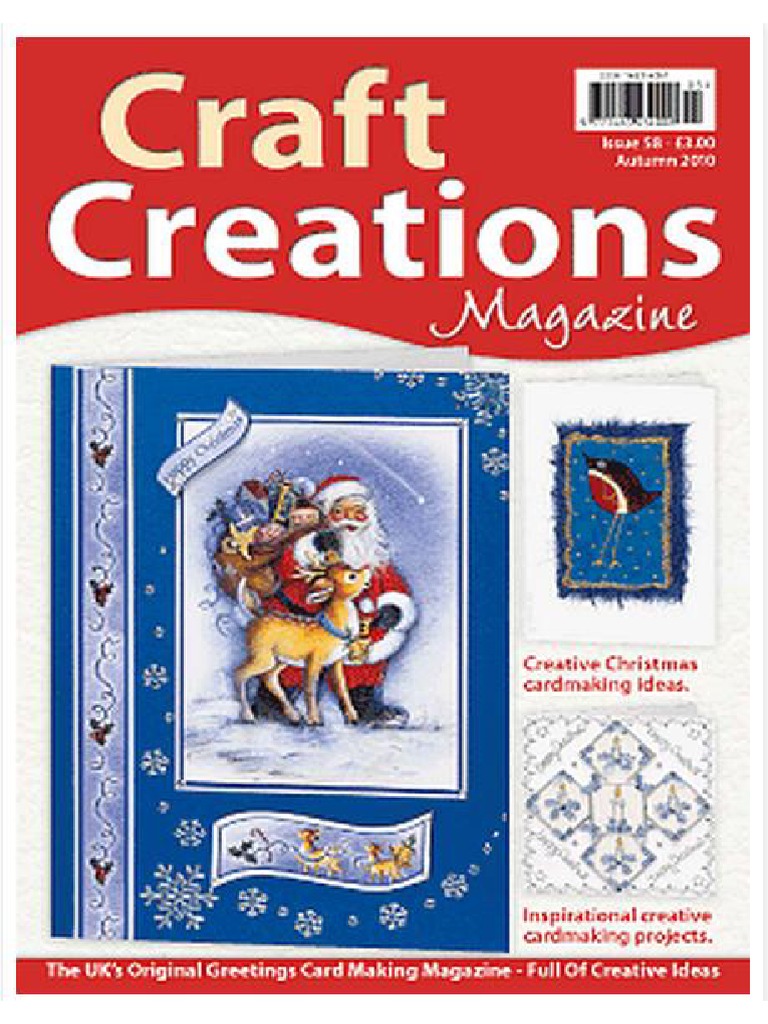 Craft Creations Magazine - Autumn 2010 | PDF | Magazines | Adhesive