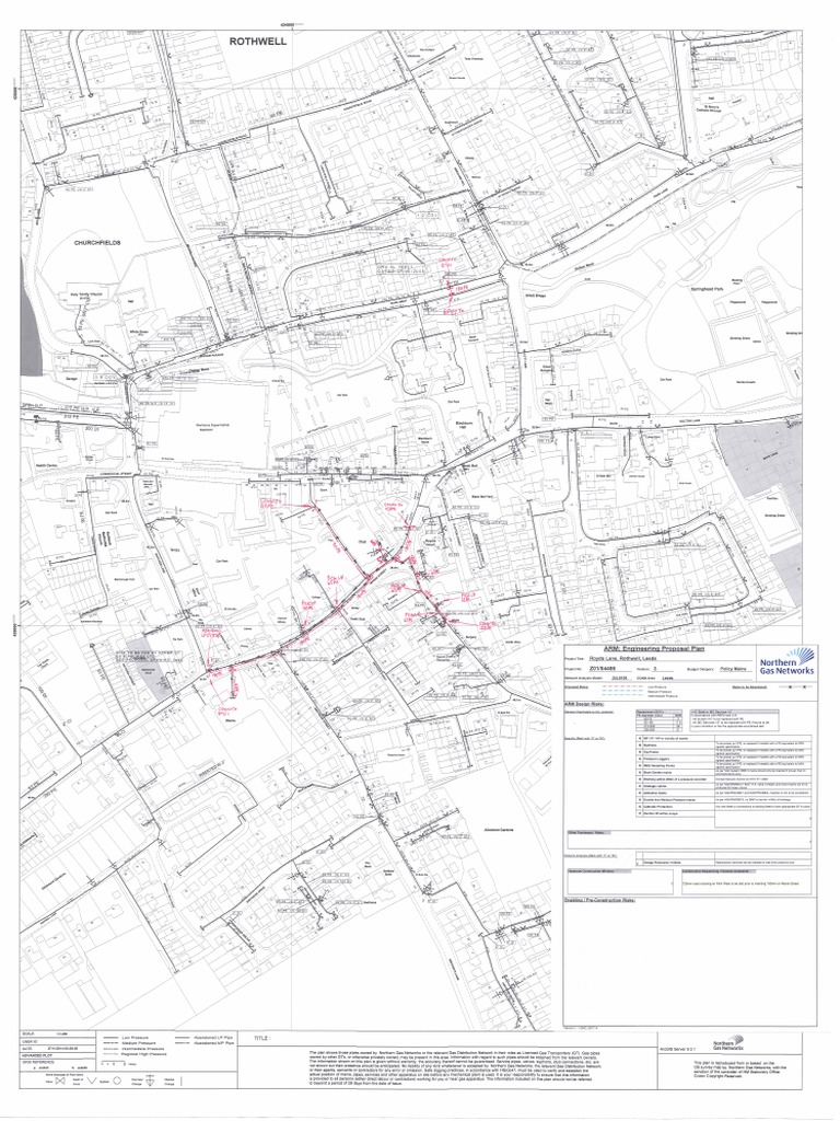 Northern Gas Networks Map | PDF