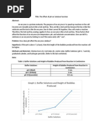 Enzyme Activity Lab Report - IB Biology | PDF | Enzyme | Catalase