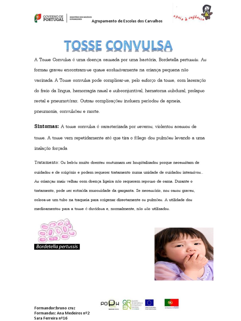 Ana Paiva e Sara Ferreira - Tosse Convulsa PDF | PDF