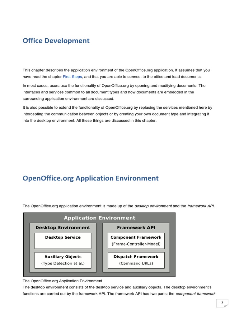 Handling Documents Openoffice 3.1 | PDF | Component Object Model ...