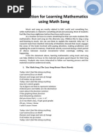 Math Jingle | PDF | Logic | Teaching Mathematics