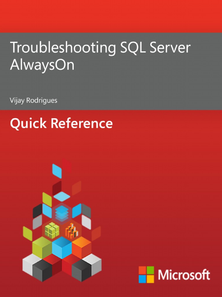 Troubleshooting SQL Server AlwaysOn | PDF | Microsoft Sql Server | Windows Server 2008