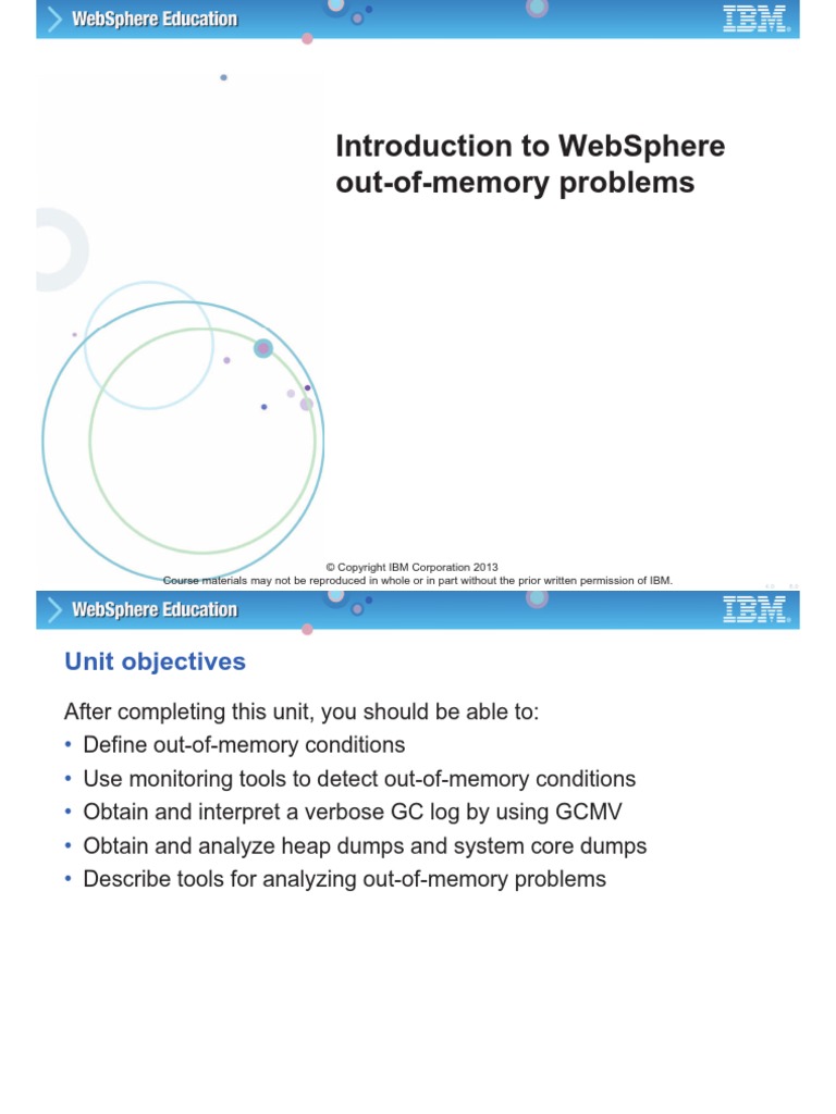 WA5912G08 OutOfMemory | PDF | Java Virtual Machine | Java (Programming Language)