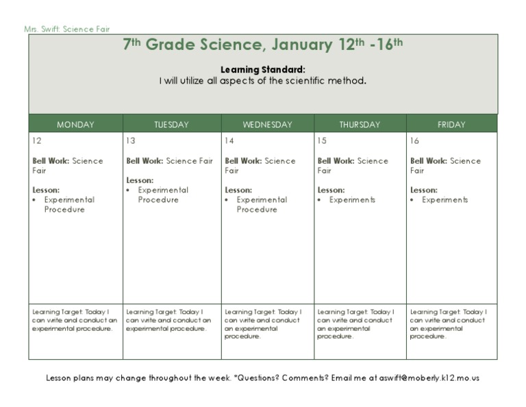 s2w2 - Science Fair | PDF