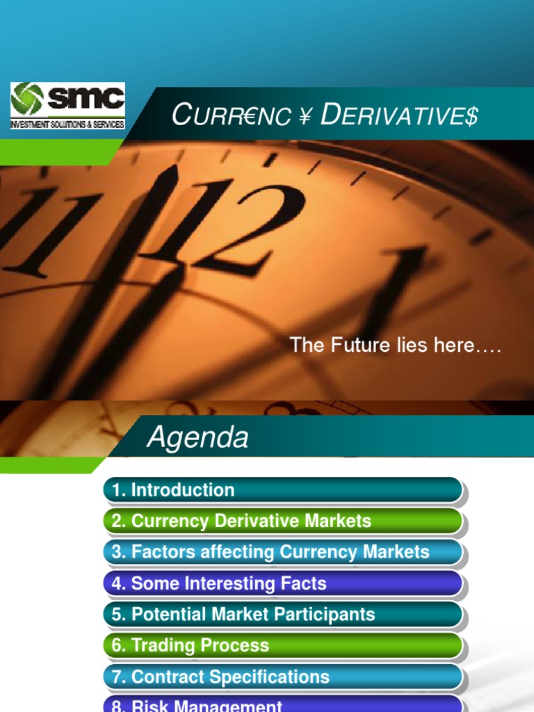 Currency Derivatives | PDF | Foreign Exchange Market | Futures Contract Currency Derivatives | PDF | Foreign Exchange Market | Futures Contract