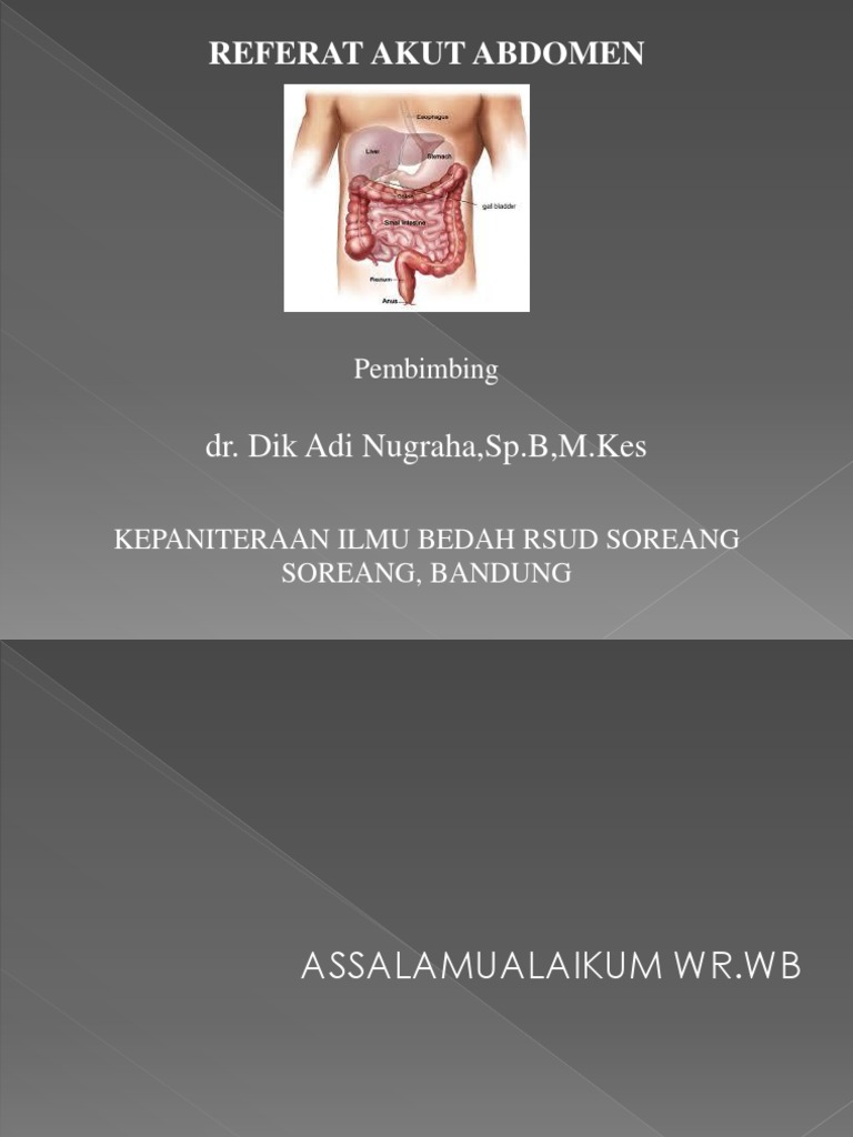 Akut Abdomen | PDF