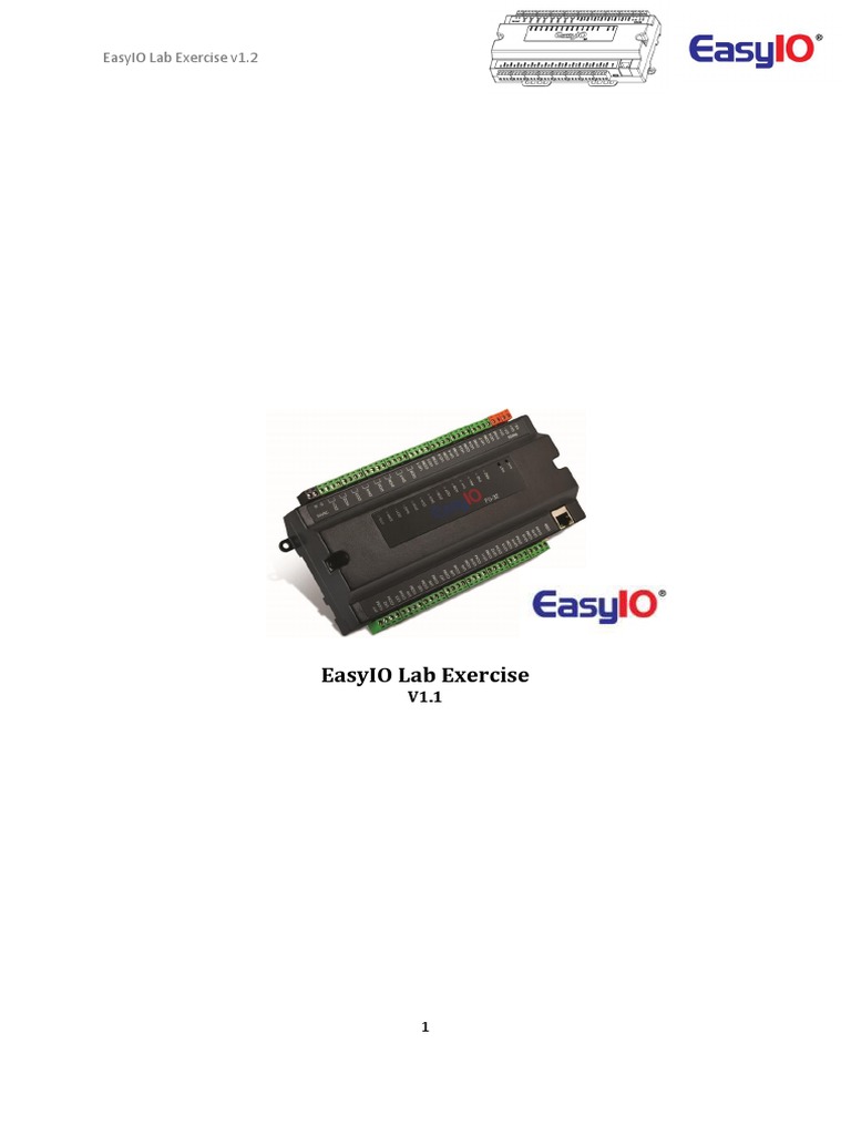 EasyIO Lab Test 01 - FG Series v1.2 | PDF | World Wide Web | Internet & Web