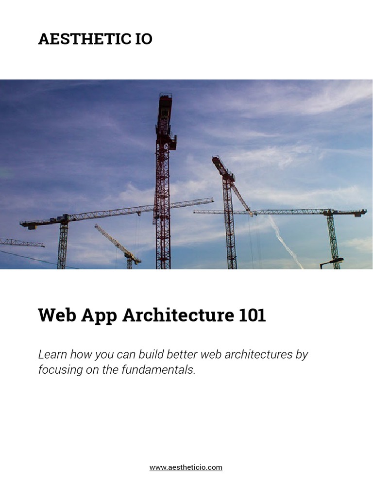 Web App Architecture 101 | PDF | Scalability | Reliability Engineering