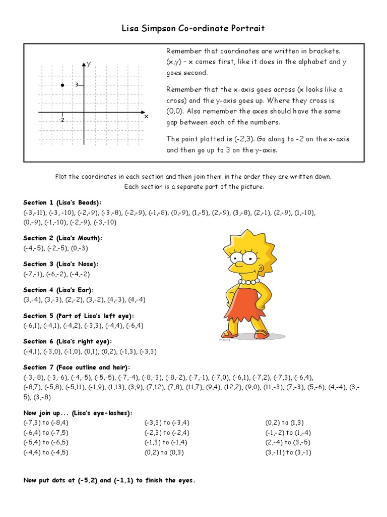 Simpsons Plotting Coordinates | PDF | 20th Century Fox Franchises ...
