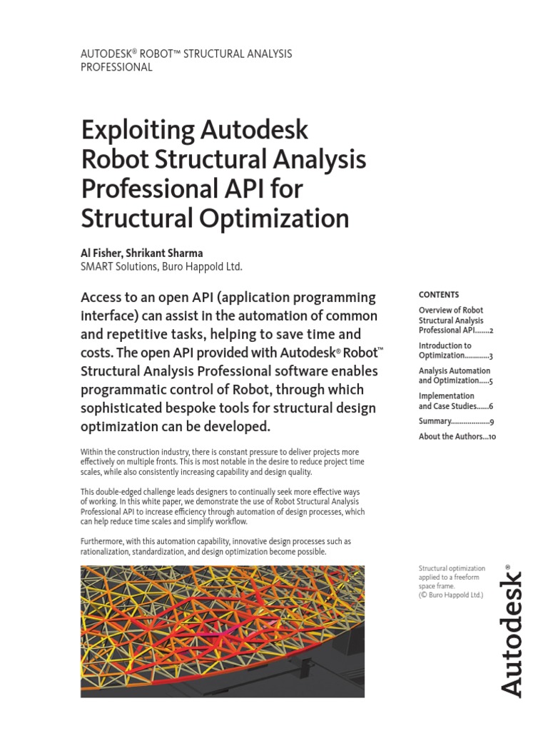 Structural Analysis Professional | Download Free PDF | Mathematical Optimization | Automation