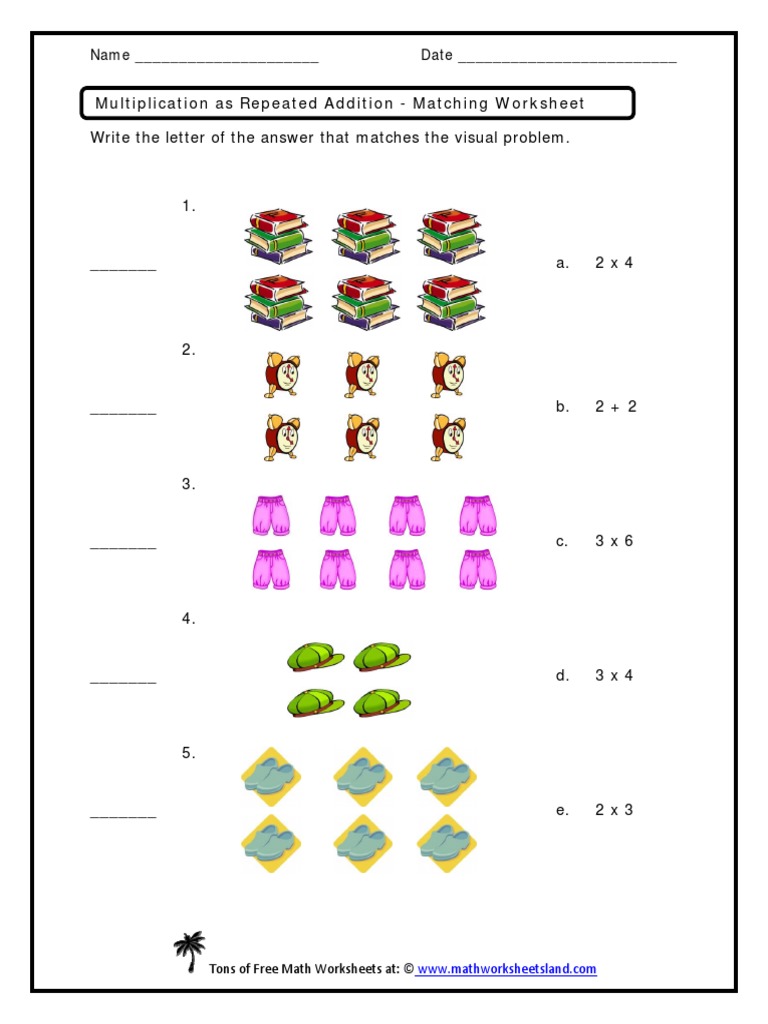 Matching Muliplication | PDF | Career & Growth