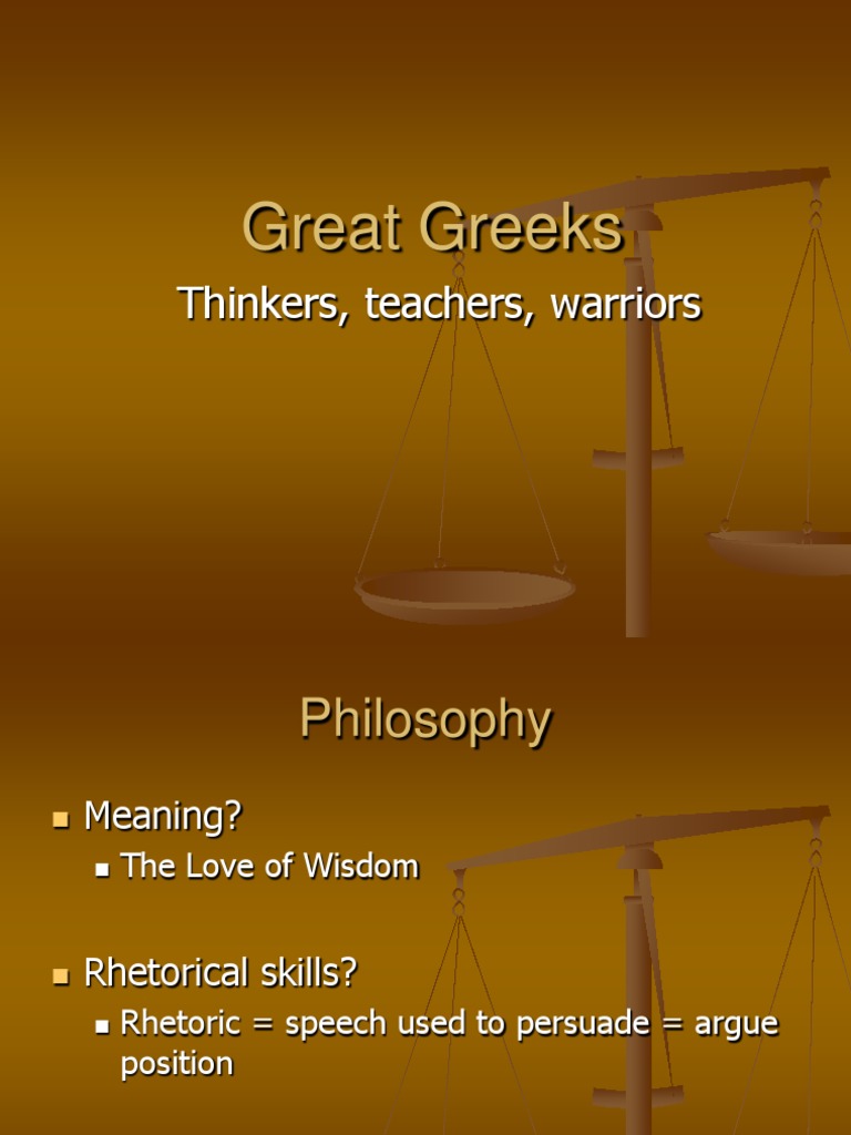 Greeks Greats07 | PDF | Philosophy