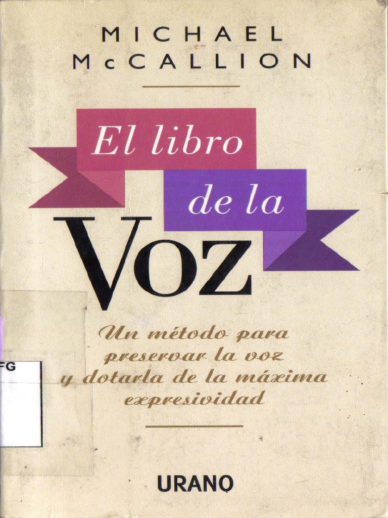 El - Libro.de - La.voz. .Michael Mccallion | PDF