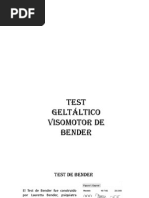Protocolo de Bender para Adultos | PDF