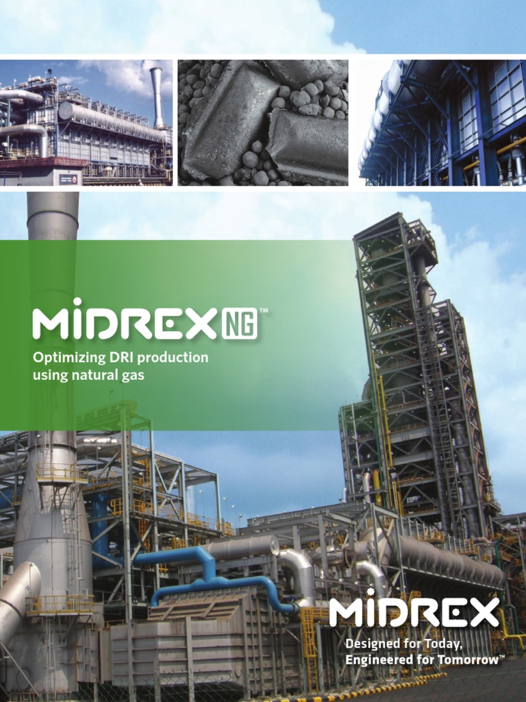 Midrex NG | PDF | Natural Gas | Carbon Dioxide