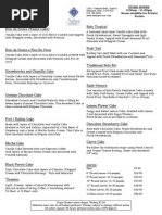 Menu - General (Porto's Menu) - Porto's Bakery | PDF | Cakes | Baked Goods