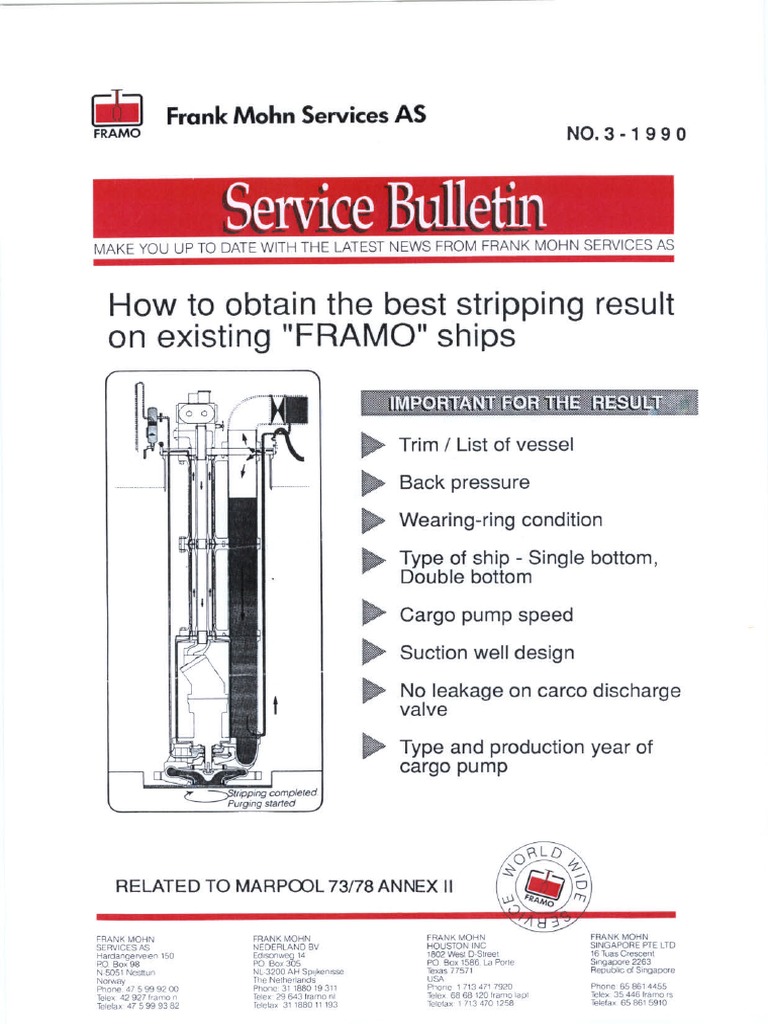 03 - How To Obtain The Best Stripping Result On Existing FRAMO Ships ...