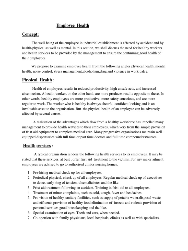 Employee Health | PDF | Noise | Hearing Loss