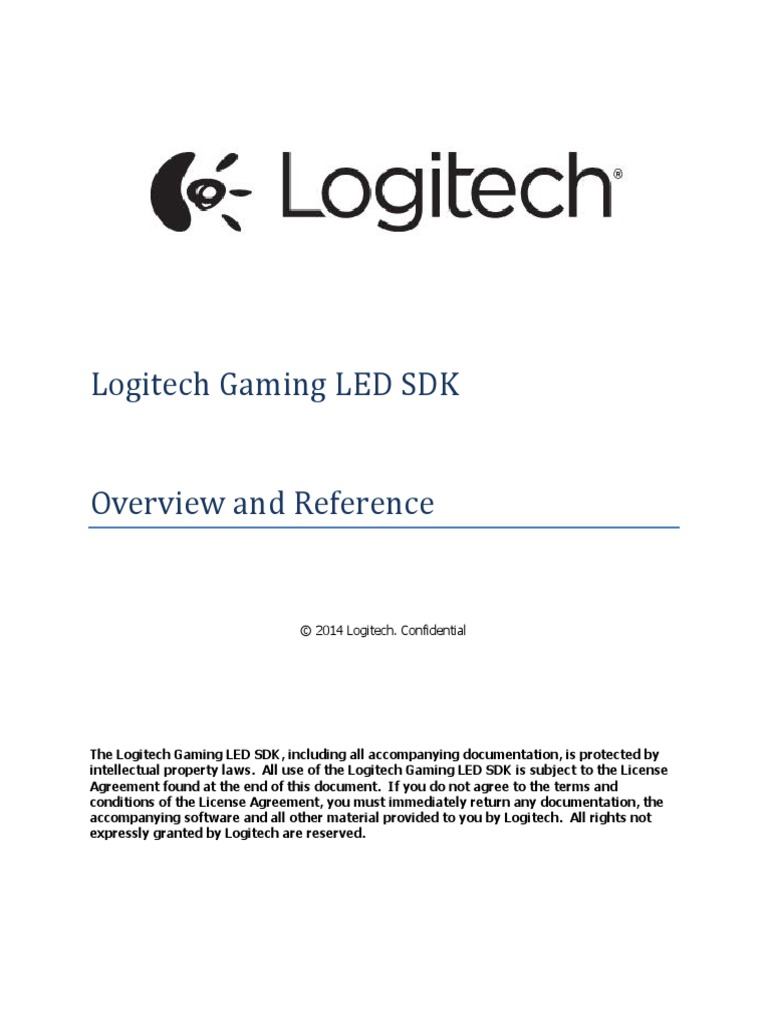 Logitech Gaming Led SDK | PDF | 64 Bit Computing | Microsoft Windows