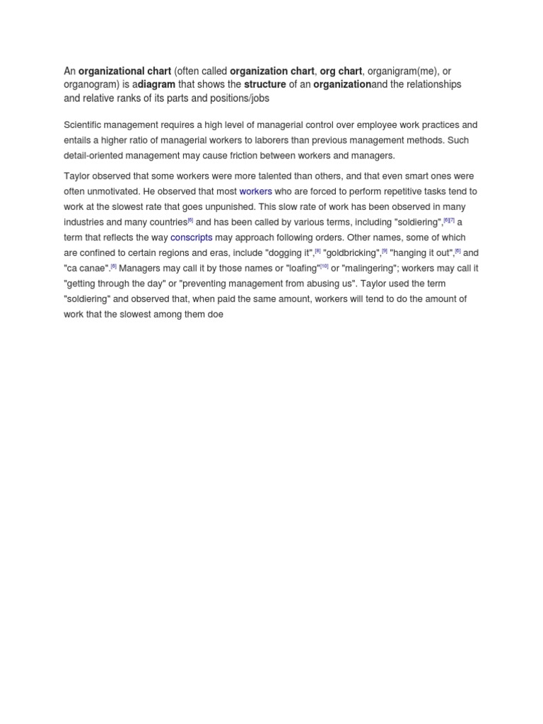 Understanding Organizational Charts and Management | PDF | Career & Growth