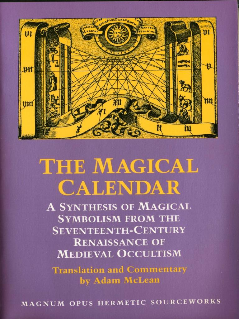Adam McLean The Magical Calendar With Virga Aurea PDF | PDF
