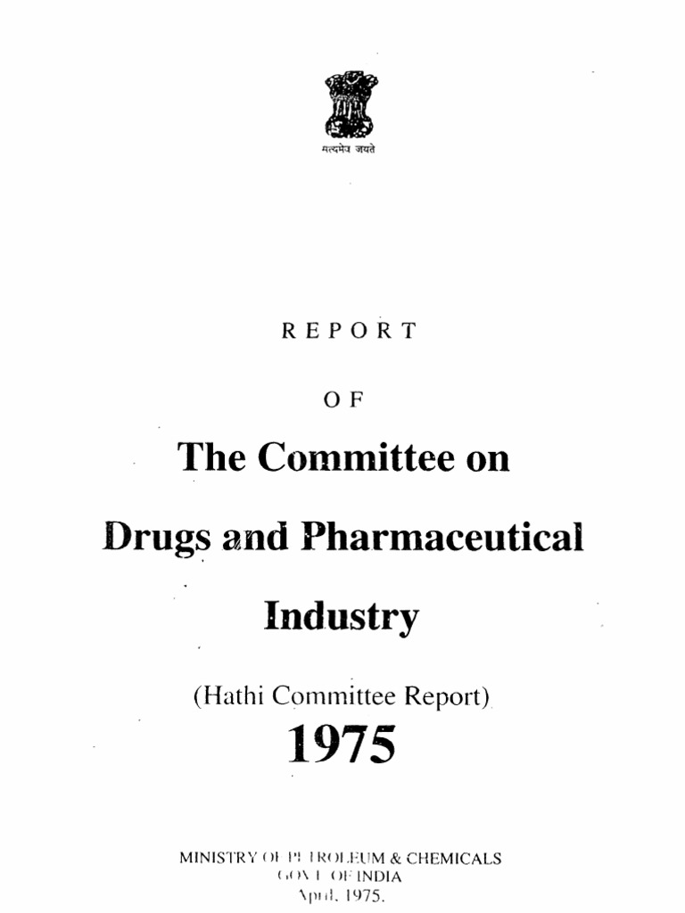 Hathi Committee Report 1975 | PDF