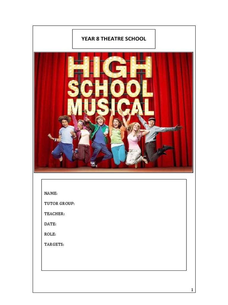High School Musical Booklet | PDF