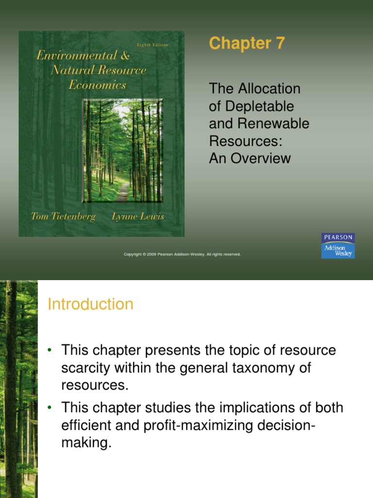 Tietenberg 8e Ppt07 Final | PDF | Marginal Cost | Demand