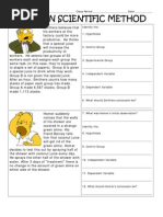 Spongebob Scientific Method Worksheet Answers | PDF | Hypothesis ...