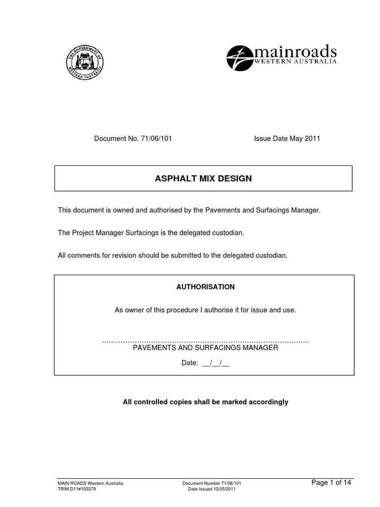 Optimising Asphalt Performance Through Rigorous Mix Design | PDF ...