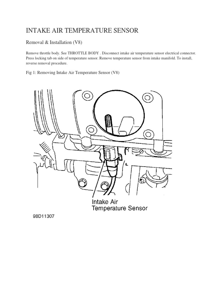 Intake Air Temperature Sensor | PDF | Technology & Engineering