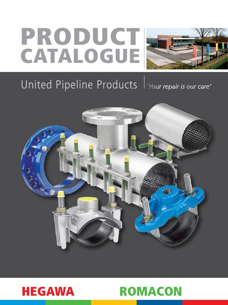 1 Romacon Product Catalogus GB | PDF | Pipe (Fluid Conveyance) | Screw
