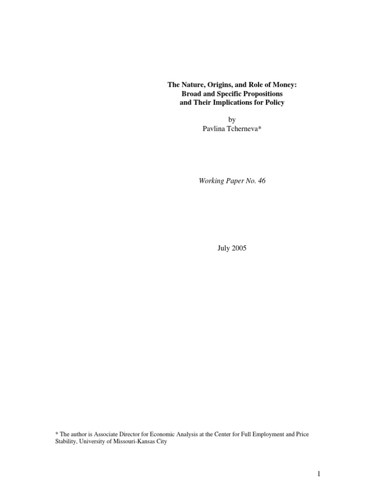 Porijeklo I Funkcije Novca | PDF | Finance & Money Management