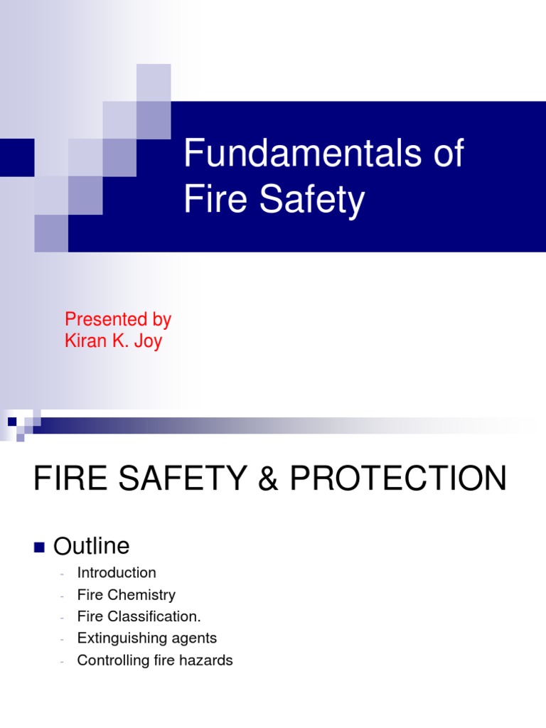 Fire & Safety Fundamentals | PDF | Fires | Combustion