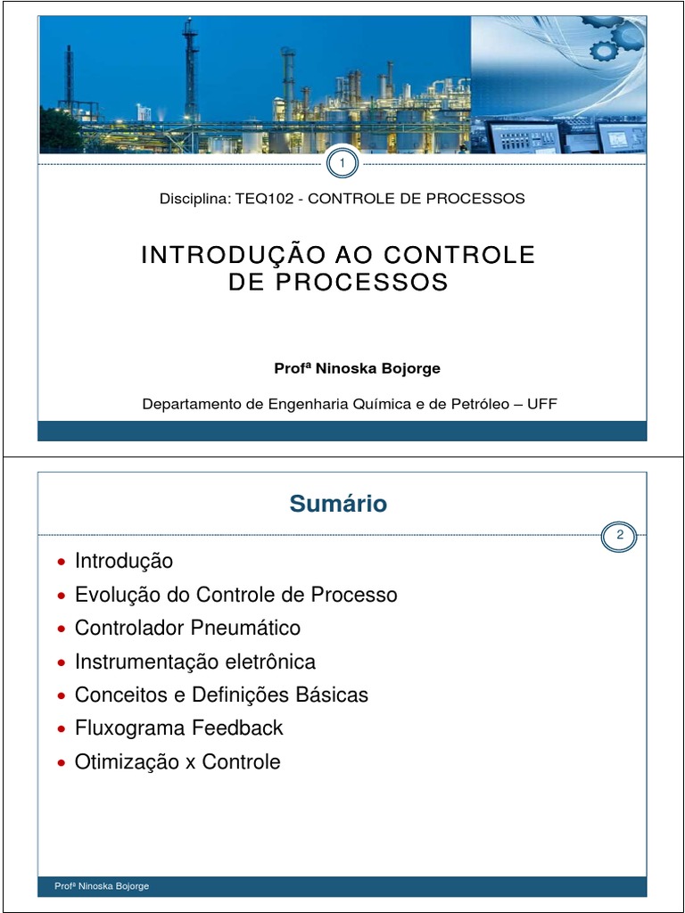 Controle de Processos | PDF | Eletrônicos | Engenharia de Controle