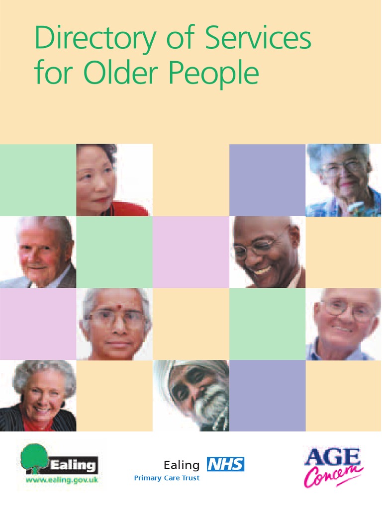 Ealing - Directory of Services For Older People | PDF | Caregiver ...